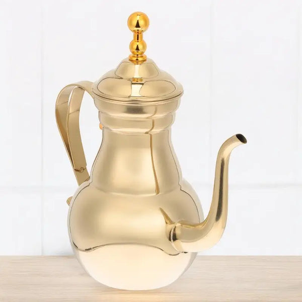 Théière orientale doré - Atelier du thé